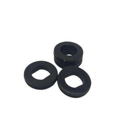 China Factory Custom Heat Resistant Waterproof EPDM Silicone Rubber Silicon Grommet For Cable for sale