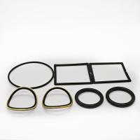 China Standard Service MSI Black Buna HSN FKM Plug Valve Seal Kit With Brass Inserts for sale
