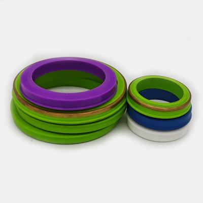 China Heat Resistance Colorful NBR Buna-N Nitrile Hammer Union Seal For Oil Drilling Industry for sale