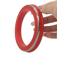 China Anti Extrusion  Rubber Hammer Union Seals ID 6 Inch for sale