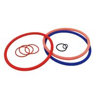 China Colorful Silicone Rubber O Rings With Moulding Processing Service for sale