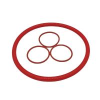 China Custom Service Eco Friendly Silicone Rubber O Rings With 500 Psi Tensile Strength for sale
