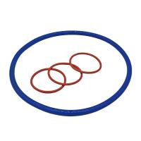 China Custom Service Eco Friendly Silicone Rubber O Rings With 500 Psi Tensile Strength for sale