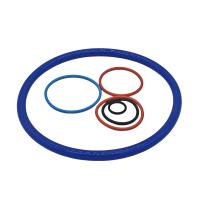 China AS568 Colorful Silicone Rubber O Rings For Oil And Gas Industry for sale