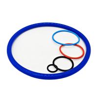 China AS568 Colorful Silicone Rubber O Rings For Oil And Gas Industry for sale