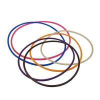 China Various Industrial big and small orange blue black colorful silicone rubber o ring with high heat resistant for sale