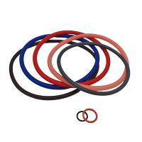 China Custom Silicone Cylinder Gasket O Rings For Temperature Applications for sale