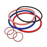 China Customizable 40-60 Shore A Silicone O Rings Resistant To Temperature for sale