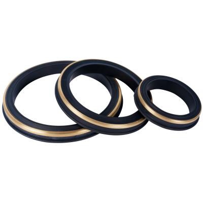 China 80 to 85 Shore A Brass Backup Buna Hammer Union Seal for sale