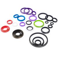 China Oilfield Usage Nitrile Rubber Hammer Union Lip Seal Rings Oil Resistant Durable for sale