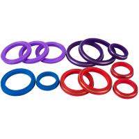 China Oilfield Usage Nitrile Rubber Hammer Union Lip Seal Rings Oil Resistant Durable for sale