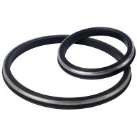 China Oilfield Usage Nitrile Rubber Hammer Union Lip Seal Rings Oil Resistant Durable for sale
