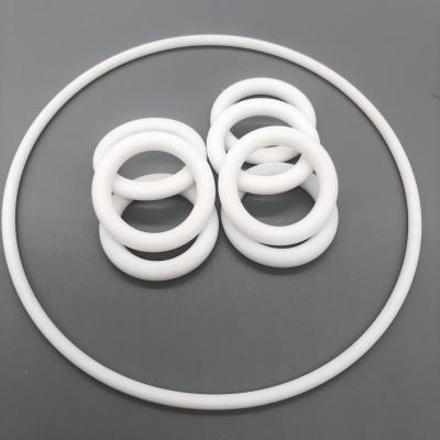 China Chemical Resistant PTFE flat rubber o rings Custom Size / Color / Hardness for sale
