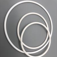 China Chemical Resistant PTFE flat rubber o rings Custom Size / Color / Hardness for sale