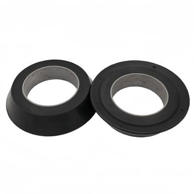 China Oil-resistant NBR FKM Rubber Swab Cup with 10,000 psi Pressure Rating and Custom Sizes for Oilfield Well Cleaning for sale