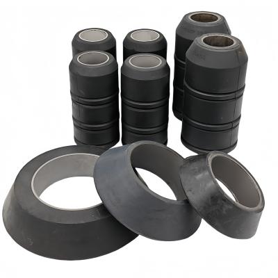 China V/TA Type Rubber Oilfield Swab Cups 7'' 2-7/8'' 3-1/2'' for sale