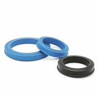 China H2S Resistant FKM Hammer Union Lip Seal for Sour Gas Service with 15000 PSI Rating for sale
