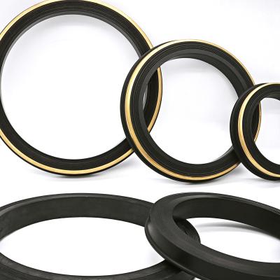 China 80-85 Shore A Oil Resistant Chemical Resistant Hammer Union Seal for Oilfield Applications for sale
