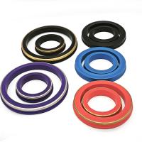 China 80-85 Shore A NBR HNBR Rubber Hammer Union Seal for High Pressure 6000 to 15000 psi Applications for sale