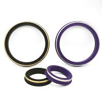 China 80-85 Shore A NBR HNBR FKM PTFE PU Hammer Union Lip Seal for Oil and Gas Industry for sale