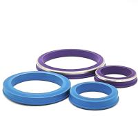 China 80-85 Shore A Oil and Chemical Resistant Hammer Union Seal Lip Seal Ring for Oilfield Applications for sale