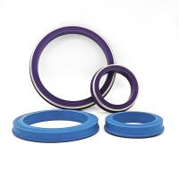 China 80-85 Shore A Oil and Chemical Resistant Hammer Union Seal Lip Seal Ring for Oilfield Applications for sale