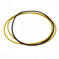 China AS568 Standard Silicone O Ring with Customized Color and Food Grade Certification for sale