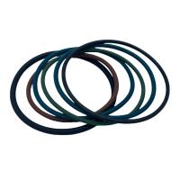 China AS568 Standard Silicone O Ring with Customized Color and Food Grade Certification for sale