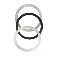China FDA-Compliant Food Grade Silicone Rubber Gasket with 40-90 Shore A Hardness and Customized Size for sale