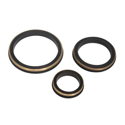 China Sour Gas Resistant FKM HNBR Steel or Brass Sleeve Figure 1502 602 Hammer Union Seal for Oil Rig for sale
