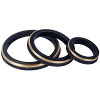 China 80-90 Shore A Oil Pipes Nitrile Rubber Hammer Union Lip Seal Rings for sale