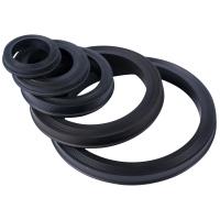 China 80-90 Shore A Oil Pipes Nitrile Rubber Hammer Union Lip Seal Rings for sale