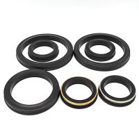 China Standard Fig 602, 1002, 1502 Hammer Union Lip Seals with NBR HNBR FKM PTFE Materials for 6000-15000 PSI Applications for sale
