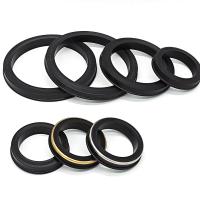 China Standard Fig 602, 1002, 1502 Hammer Union Lip Seals with NBR HNBR FKM PTFE Materials for 6000-15000 PSI Applications for sale