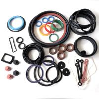 China Industrial Custom Rubber Parts and Components in NBR EPDM Silicone FKM HNBR with Specific Durometer and Pantone Colors for sale