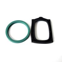 China Custom Molded Rubber Components & Precision Gaskets in Custom Sizes with Multi-Material Expertise and ISO 9001 Certification for sale