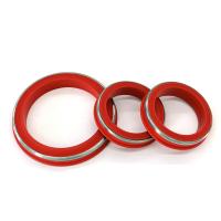 China Temperature Resistant FKM Lip Style Hammer Union Seals with SS Ring Designed for H2S & CO2 Environments for sale