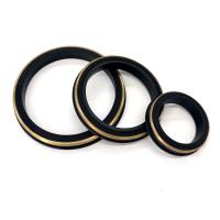 China Premium NBR Hammer Union Seals with Brass Anti-Extrusion Ring | Fig 602, 1002, 1502 High Pressure Lip Seals | Nitrile Oilfield Seals for Pipeline for sale