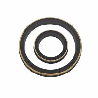 China Premium NBR Hammer Union Seals with Brass Anti-Extrusion Ring | Fig 602, 1002, 1502 High Pressure Lip Seals | Nitrile Oilfield Seals for Pipeline for sale