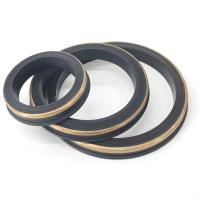 China NBR 80 Shore A Hammer Union Seal with Brass Support Ring  2
