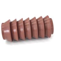 China 2 1/2 Inch H2S Resistant SV Style Swab Cup with Rubber+Metal Core for Sour Gas Wells for sale