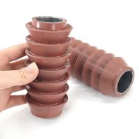 China 2 1/2 Inch H2S Resistant SV Style Swab Cup with Rubber+Metal Core for Sour Gas Wells for sale