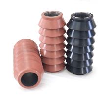 China 2 1/2 Inch SV Style Rubber Swab Cup with Abrasion Resistant Flexible Multi-Lip Design for Oilfield Applications for sale