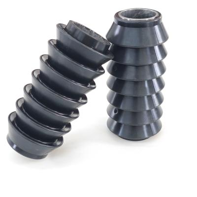 China 2 1/2 Inch SV Style Rubber Swab Cup with Abrasion Resistant Flexible Multi-Lip Design for Oilfield Applications for sale