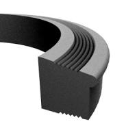 China Black Color Customized Size Hammer Union Seals For Oil Drilling Industry for sale