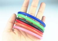 China Bright Color Silicone Rubber Seal Rings / Rubber Ring Gasket Anti - Aging for sale