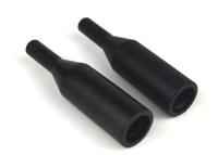 China Durable Black Rubber Cable Shrouds , Rubber Weather Boot for Coaxial Cable for sale