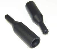 China Durable Black Rubber Cable Shrouds , Rubber Weather Boot for Coaxial Cable for sale