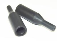 China NBR Black Flexible Rubber Coaxial Cable Weather Boot Protection Sleeve Heat Resistant for sale