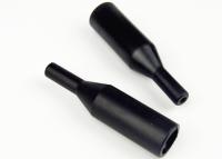 China NBR Black Flexible Rubber Coaxial Cable Weather Boot Protection Sleeve Heat Resistant for sale